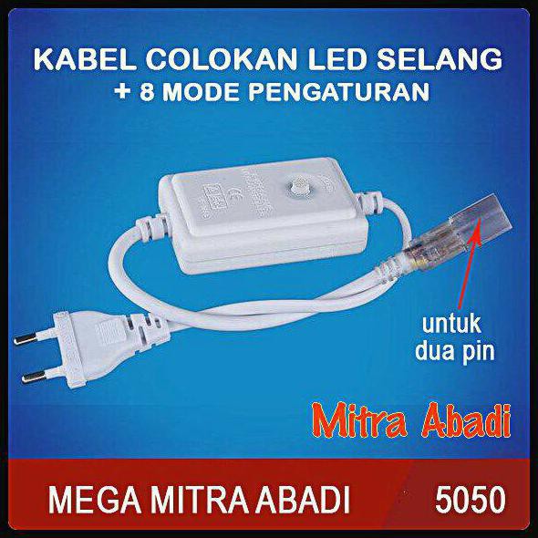 Jual Kabel Colokan Hitam LED Selang + 8 Mode Setting | Shopee Indonesia