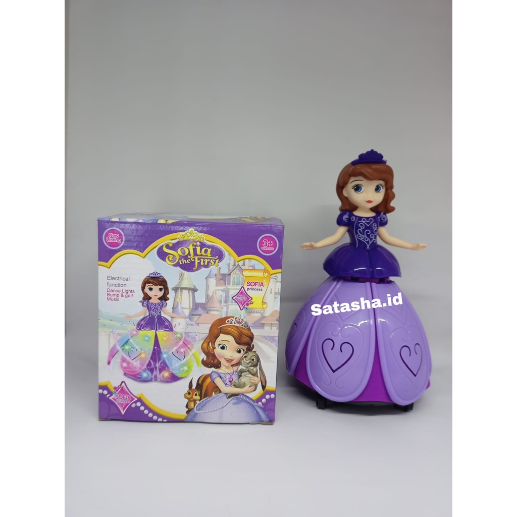 Jual Mainan Anak Perempuan Princess Sofia The First Dancing Menari Music Lampu | Shopee Indonesia
