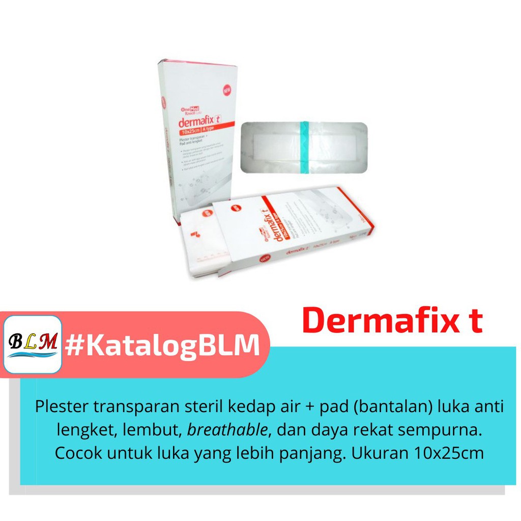 Jual dermafix t 10 x 25 cm | Shopee Indonesia