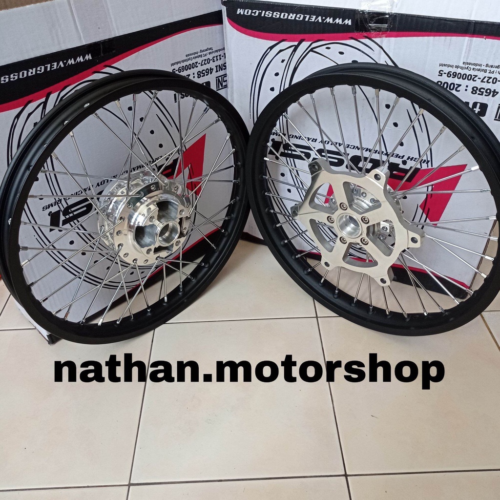 Jual Velg Sonic 150 - Velg Paketan full set sonic Depan Belakang / Velg ...