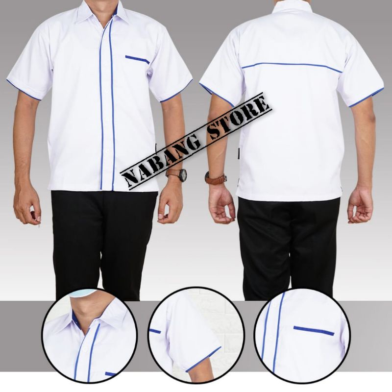 Jual Enzino Ep 02 Baju Seragam Kerja , Baju Seragam Karyawan, Baju ...