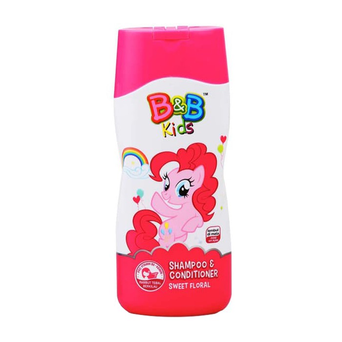 Jual B&B Kids Shampoo and Conditioner Little Pony Sweet Floral 200ml ...