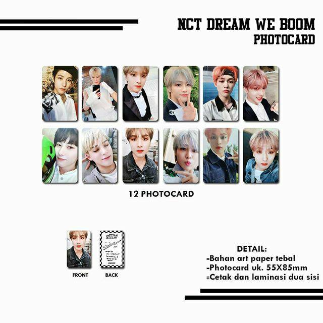 Jual NCT DREAM WE BOOM PHOTOCARD | Shopee Indonesia