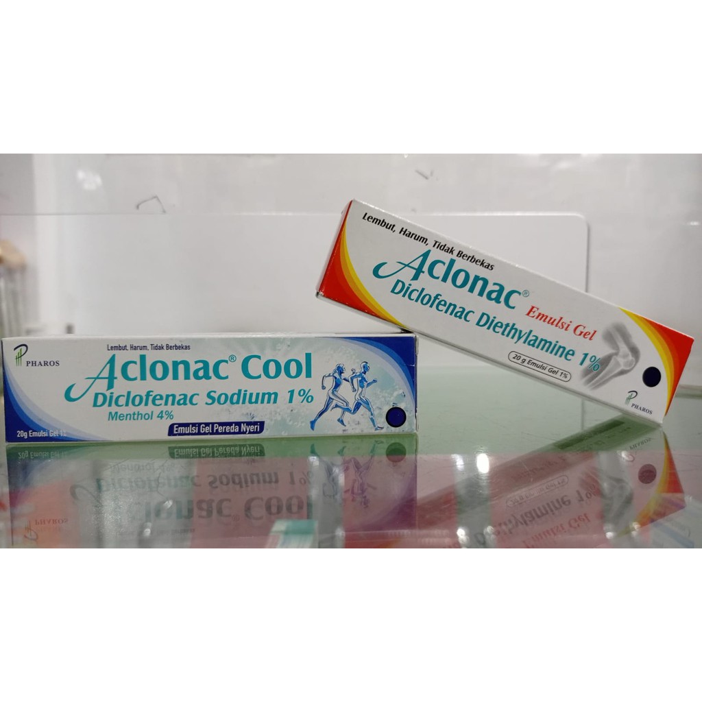 Jual Aclonac Emulgel 1% 20 g | Shopee Indonesia