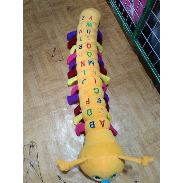 Jual BONEKA ULAT ULIL JUMBO BESAR 1 METER HIASAN KACA DASHBOARD MAINAN ...