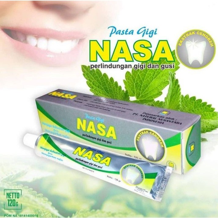 Jual Pasta Gigi / Odol Nasa ( Perlindungan Gigi dan Gusi ) | Shopee ...