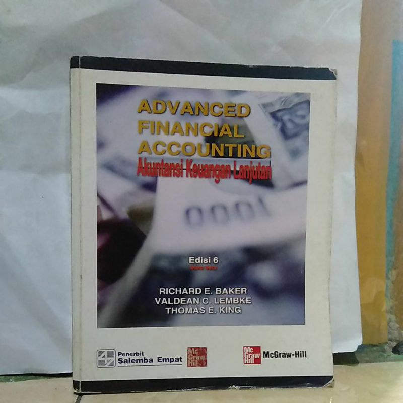 Jual advanced financial accounting akuntasi keuangan lanjutan edisi 6 buku satu RICHARD E ...