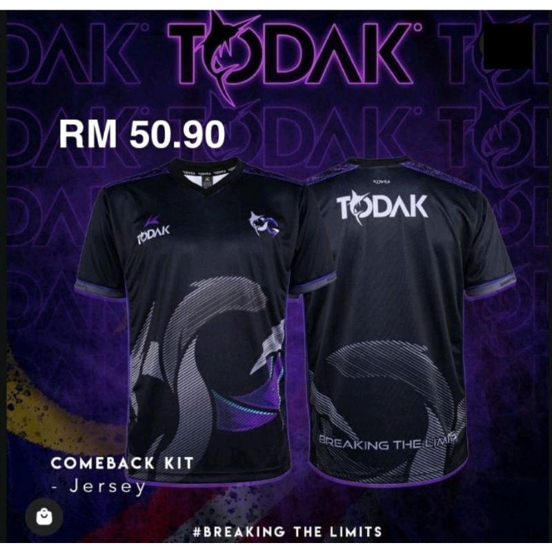 Jual JERSEY TODAK 2021-2022 TERBARU (FREE NICKNAME) | Shopee Indonesia