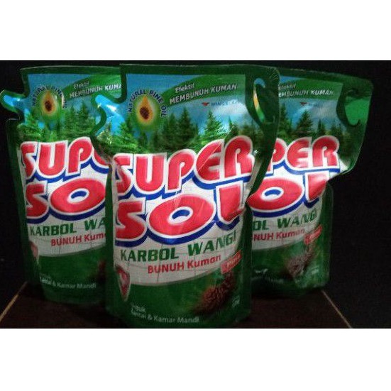 Jual Supersol Pine karbol wangi 1500ml | Shopee Indonesia