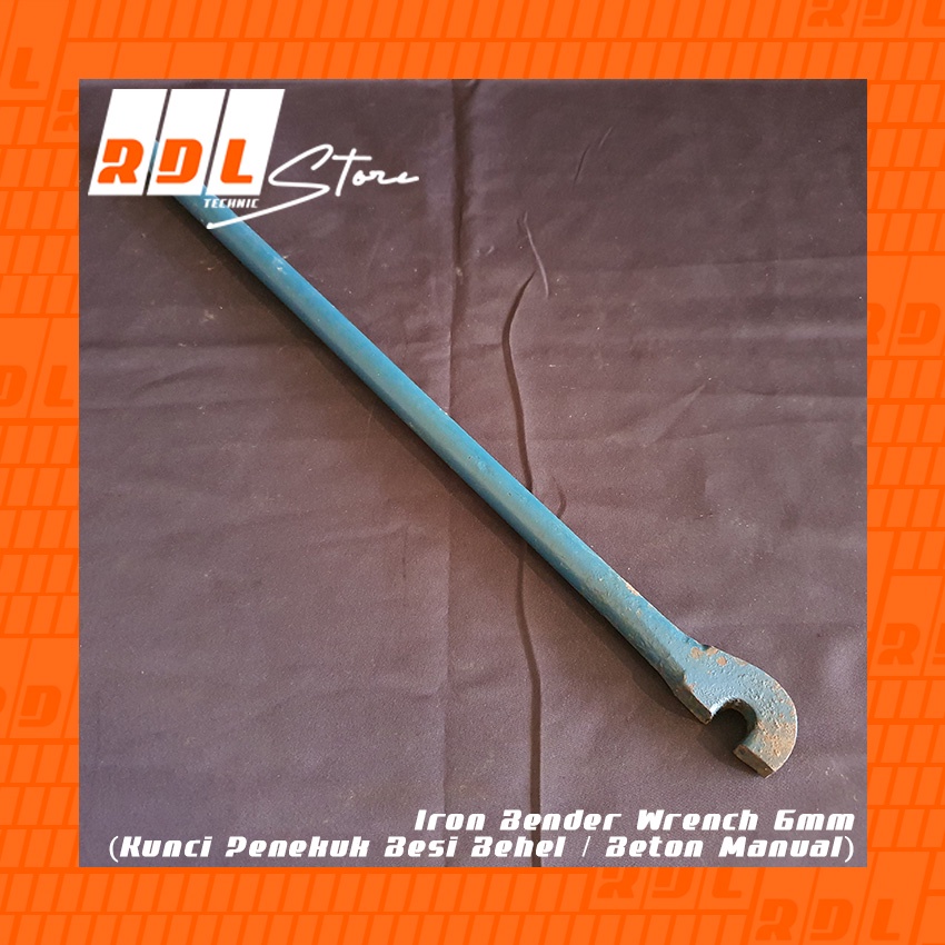 Jual Iron Bender Wrench 6mm (Kunci Penekuk Besi Behel / Beton Manual ...