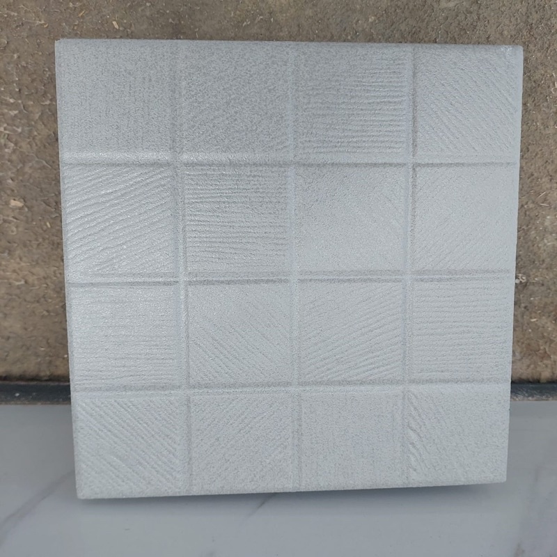 Jual KERAMIK LANTAI MURAH ASIA TILE ALPHA GREY 41 20X20 | Shopee Indonesia