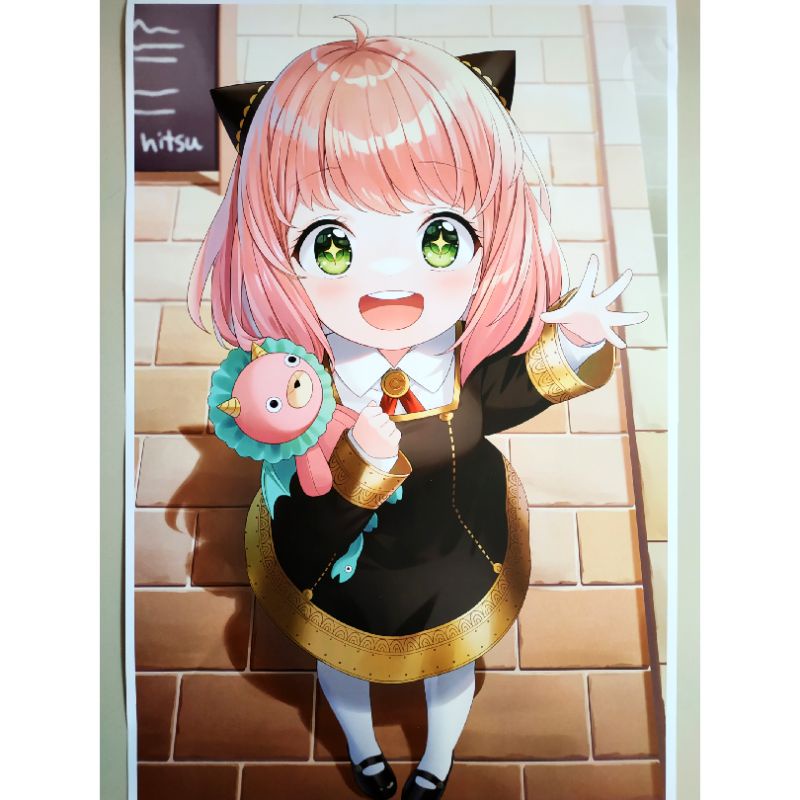 Jual Poster Anime Spy x Family 1 Anya Forger Merchandise | Shopee Indonesia
