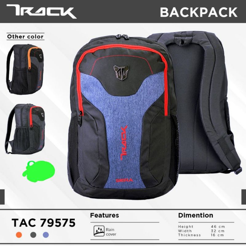 Jual Tas Ransel sekolah Track by Tracker original | Shopee Indonesia