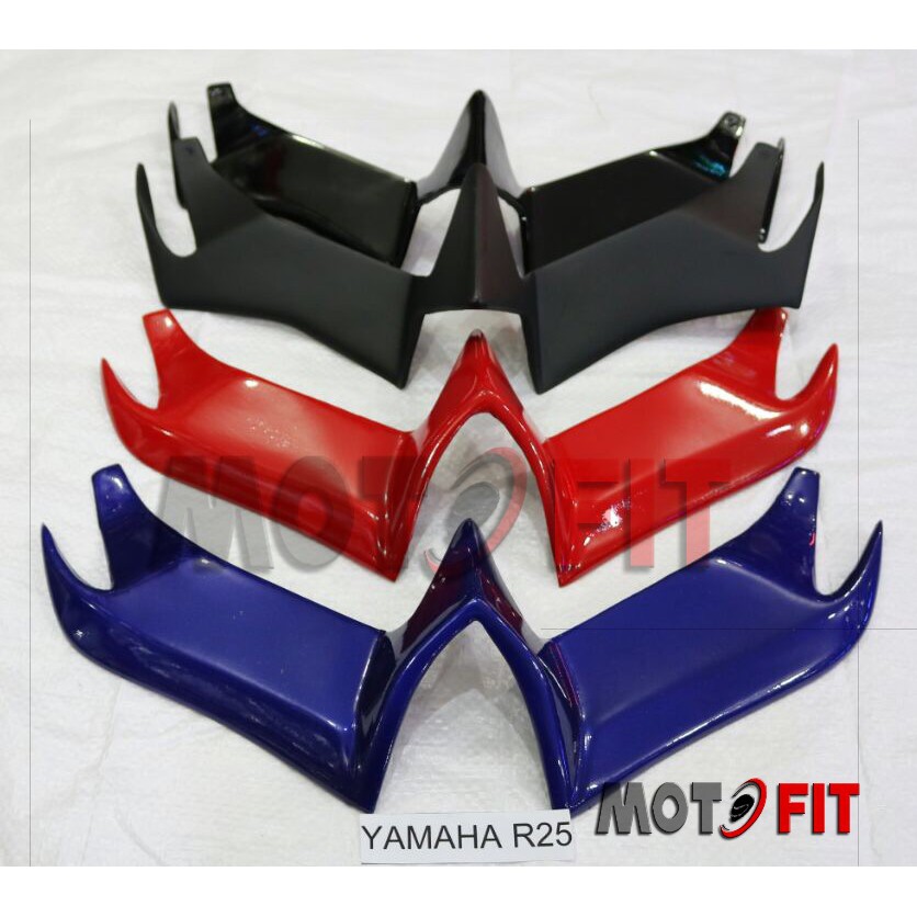 Jual BEST PRODUCK!!!Winglet R25|Winglet Yamaha R25|R25 Winglet R25 aero ...