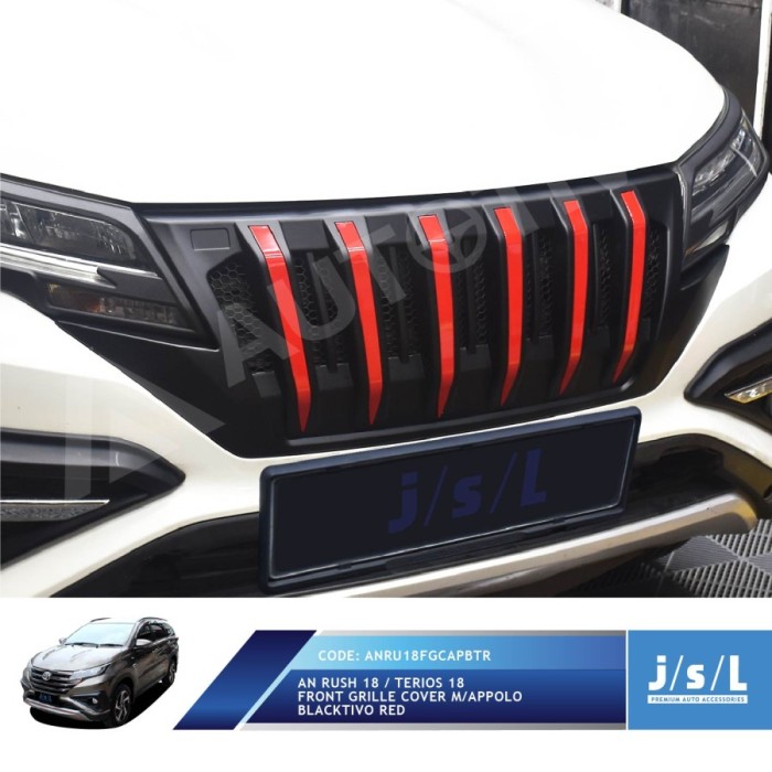Jual Grill Depan / Front Grille All New Terios 2018 Apollo Blakctivo ...