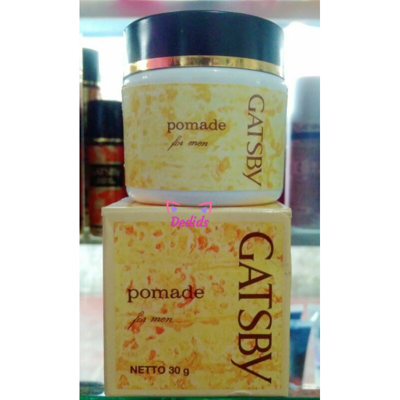 Jual Gatsby pomade kuning,30g&80g | Shopee Indonesia
