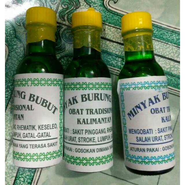 Jual Minyak Burung Bubut Khas Kalimantan Untuk Pijat dan Gatal | Shopee ...