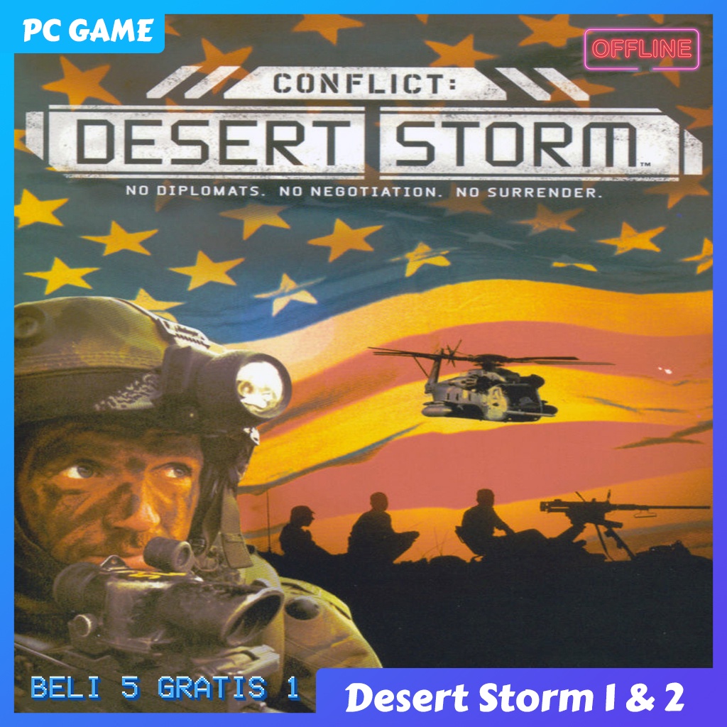 Jual Conflict Desert Storm - Conflict Desert Storm 2 PC GAME | Shopee ...