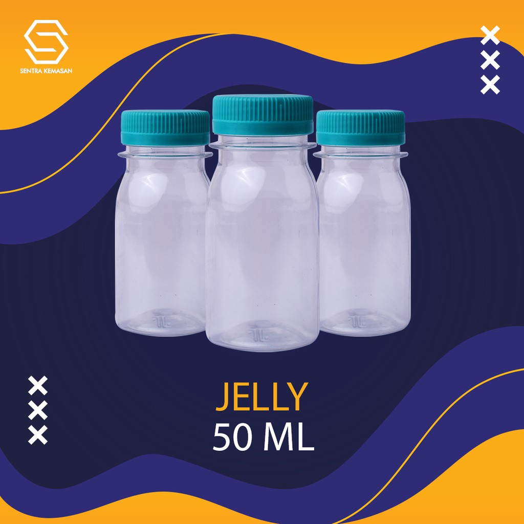 Jual Botol Plastik Jelly 50ml | Shopee Indonesia