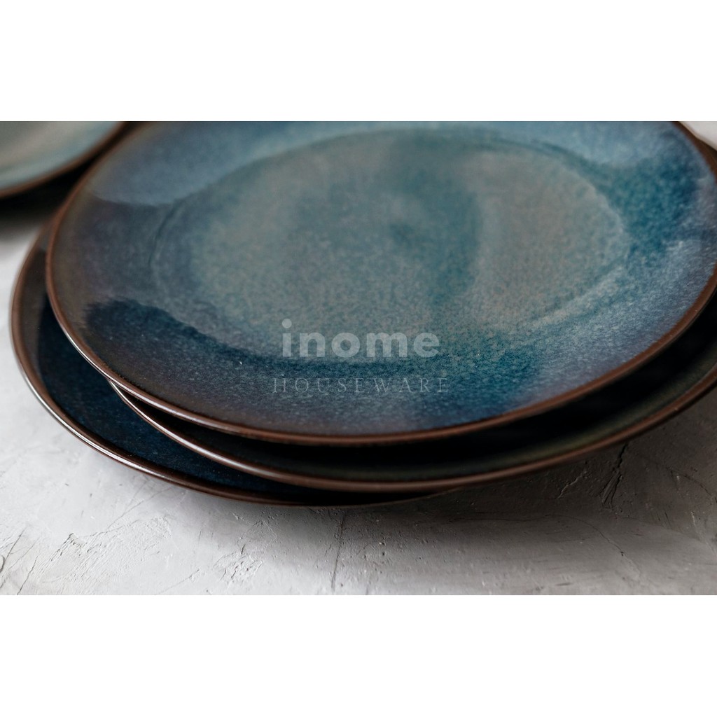 Jual Orion Series - piring makan Warna Biru Laut Bahan Ceramic Ukuran ...