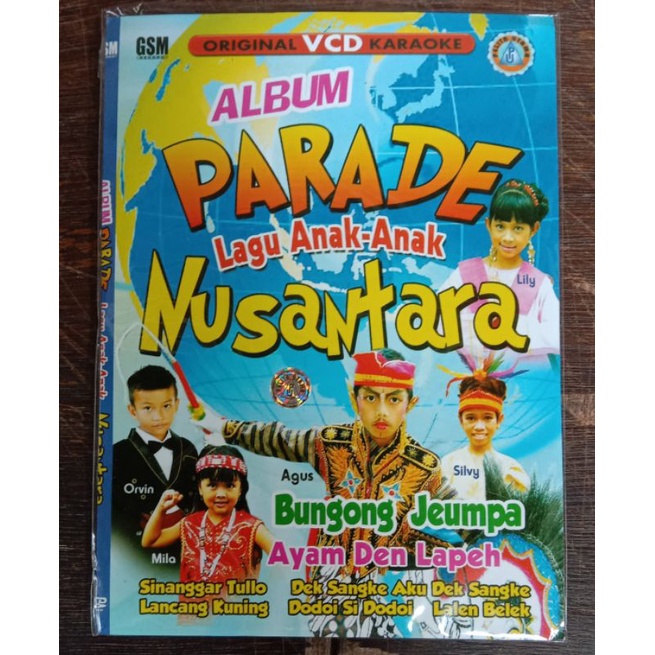 Jual Kaset Vcd Original Album parade lagu anak-anak nusantara | Shopee ...