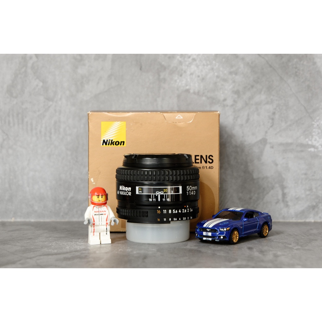 Jual NIKON LENSA AF 50mm f/1.4D Nikkor MULUS LIKE NEW Fullset BOX ...