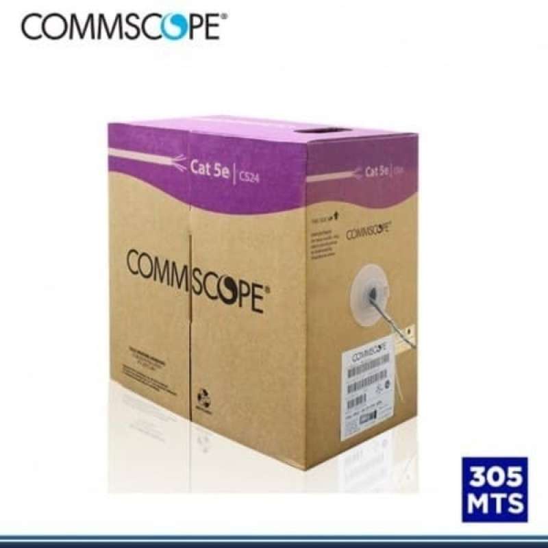 Jual Kabel LAN AMP COMSCOPE ORIGINAL 100% Cat5e UTP Cable Jaringan ...