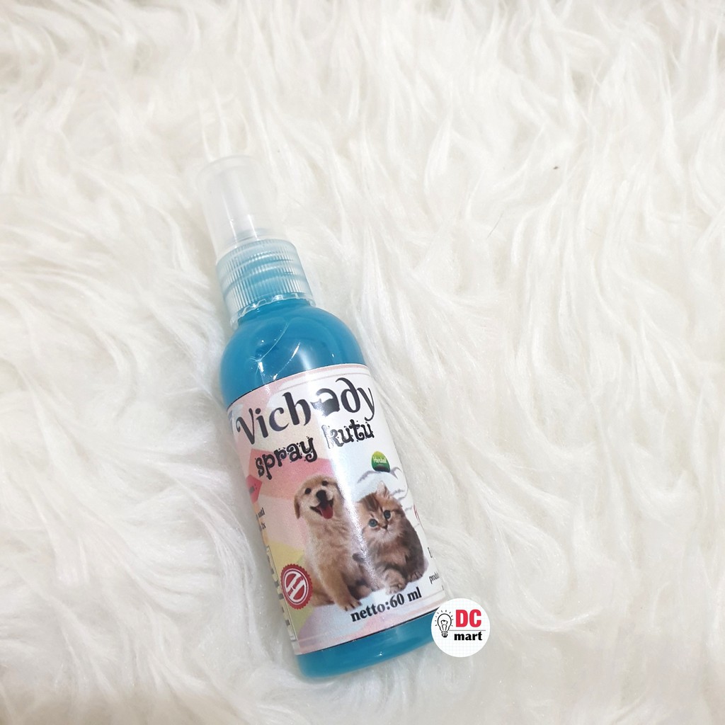 Jual Vichady Obat Semprot Kutu 60mL / Semprot Kutu Anjing Kucing ...