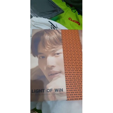 Jual (PRELOVED) 2gether Win Metawin Official 1st Photobook "Light of Win" (Photobook + Postcards ...
