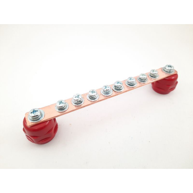 Jual Busbar Nol / Netral Tembaga Busbar Import 2x15mm | Shopee Indonesia