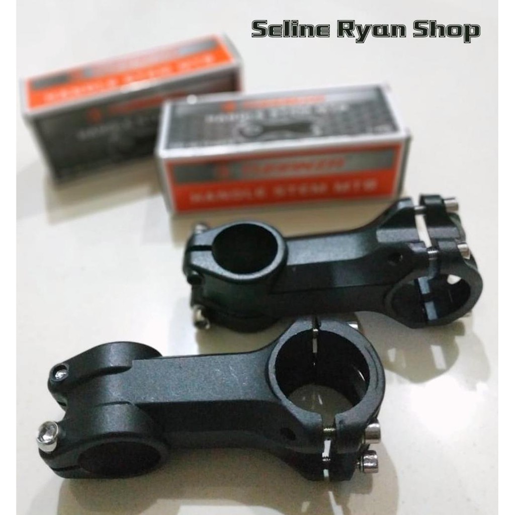 Jual Stem Sepeda MTB TURANZA Black Alloy Oversize 80mm | Shopee Indonesia