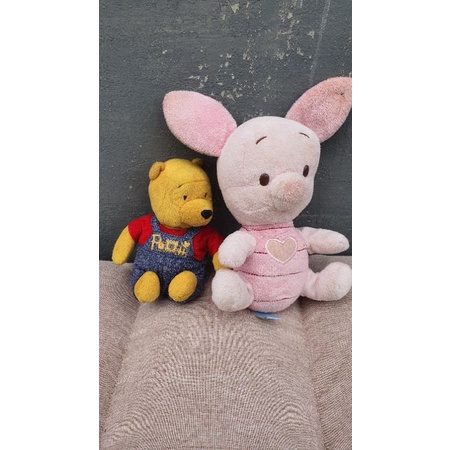 Jual Boneka piglet dan pooh disney (preloved) | Shopee Indonesia