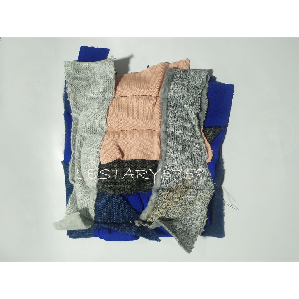 Jual Kain Majun / kain perca / Kain pop / Kain lap kiloan Jahit Double ...