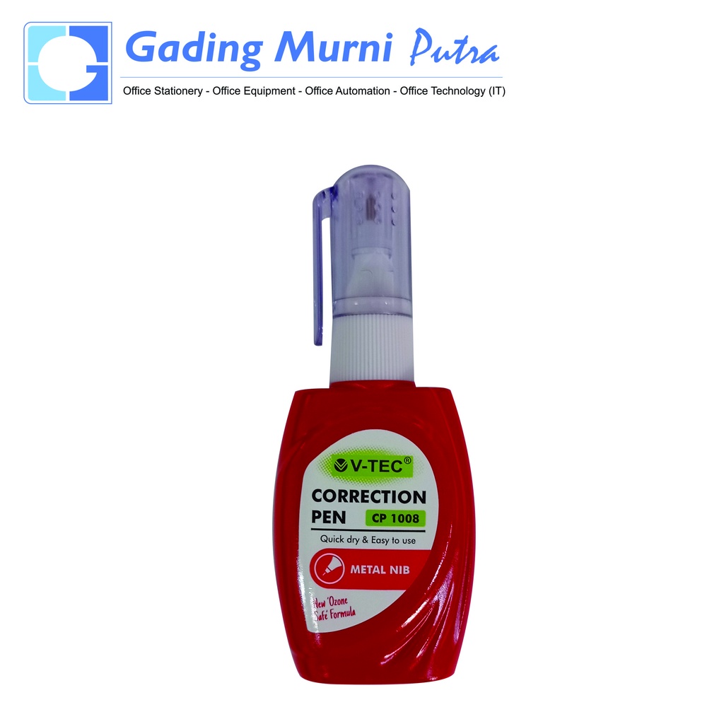 Jual Tipe X Cair Vtec CP 1008 Correction Pen Stipo | Shopee Indonesia