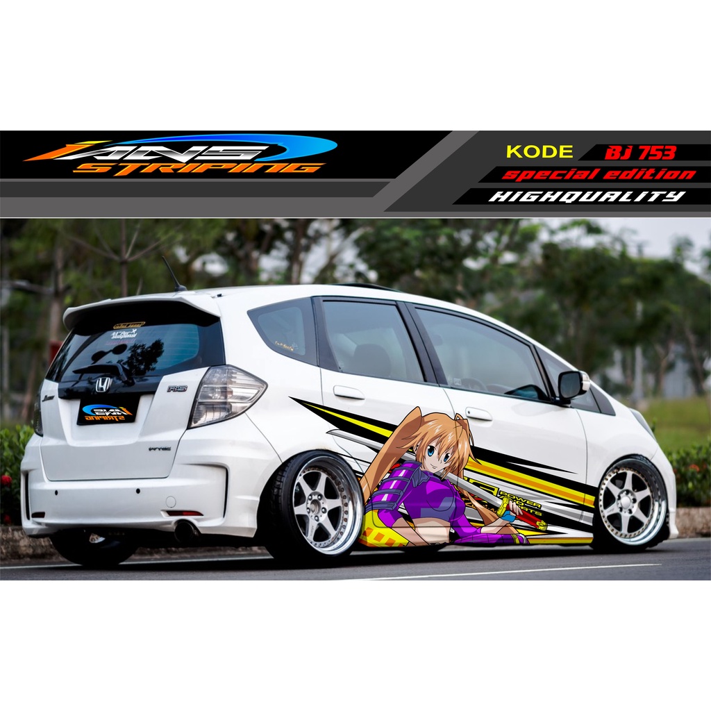 Jual VARIASI STICKER MOBIL HONDA BRIO AGYA JAZZ AVANZA YARIS / DECAL ...