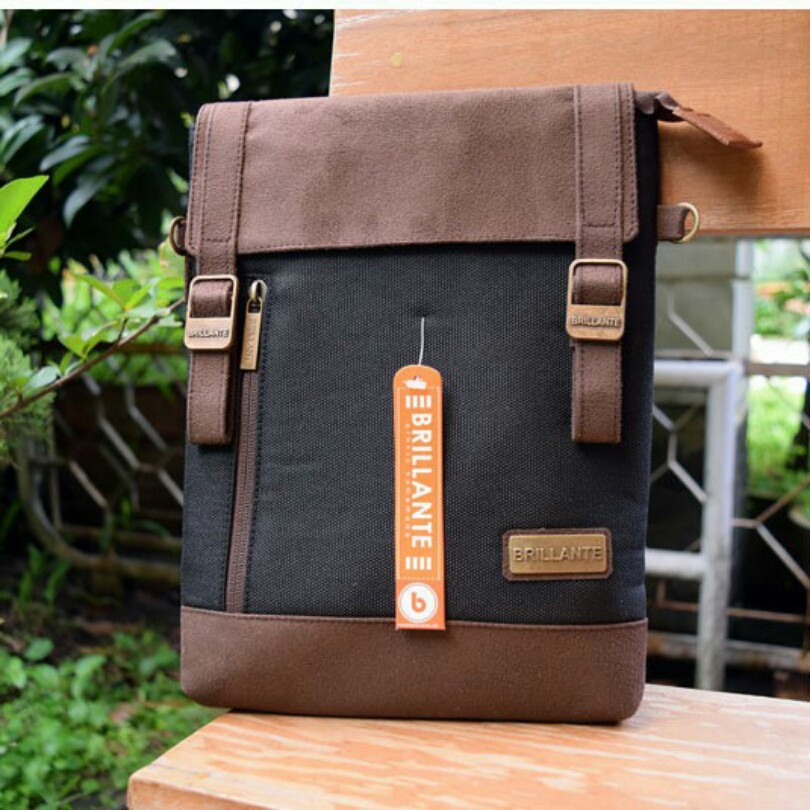 Jual Tas Kerja Ootd Elegant Brillante Mans Tas Selempang Pria Casual ...