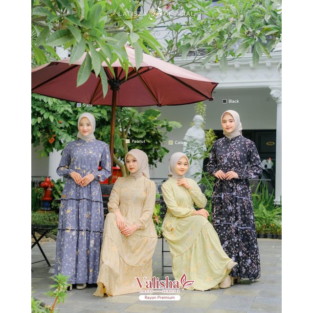 Jual OPEN PRE ORDER VALISHA DRESS 2.0 by LATISZA | Shopee Indonesia