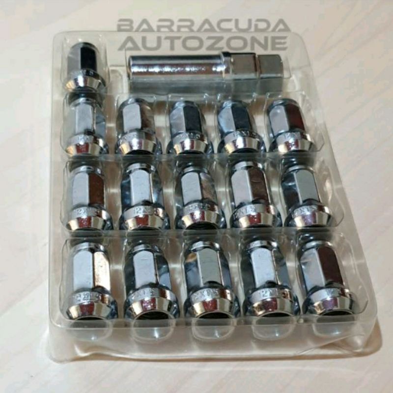 Jual isi 20 Lugnut lug nut Mur baut roda velg ban mobil ukuran 1,5 ... Jual isi 20 Lugnut lug nut Mur baut roda velg ban mobil ukuran 1,5 ...