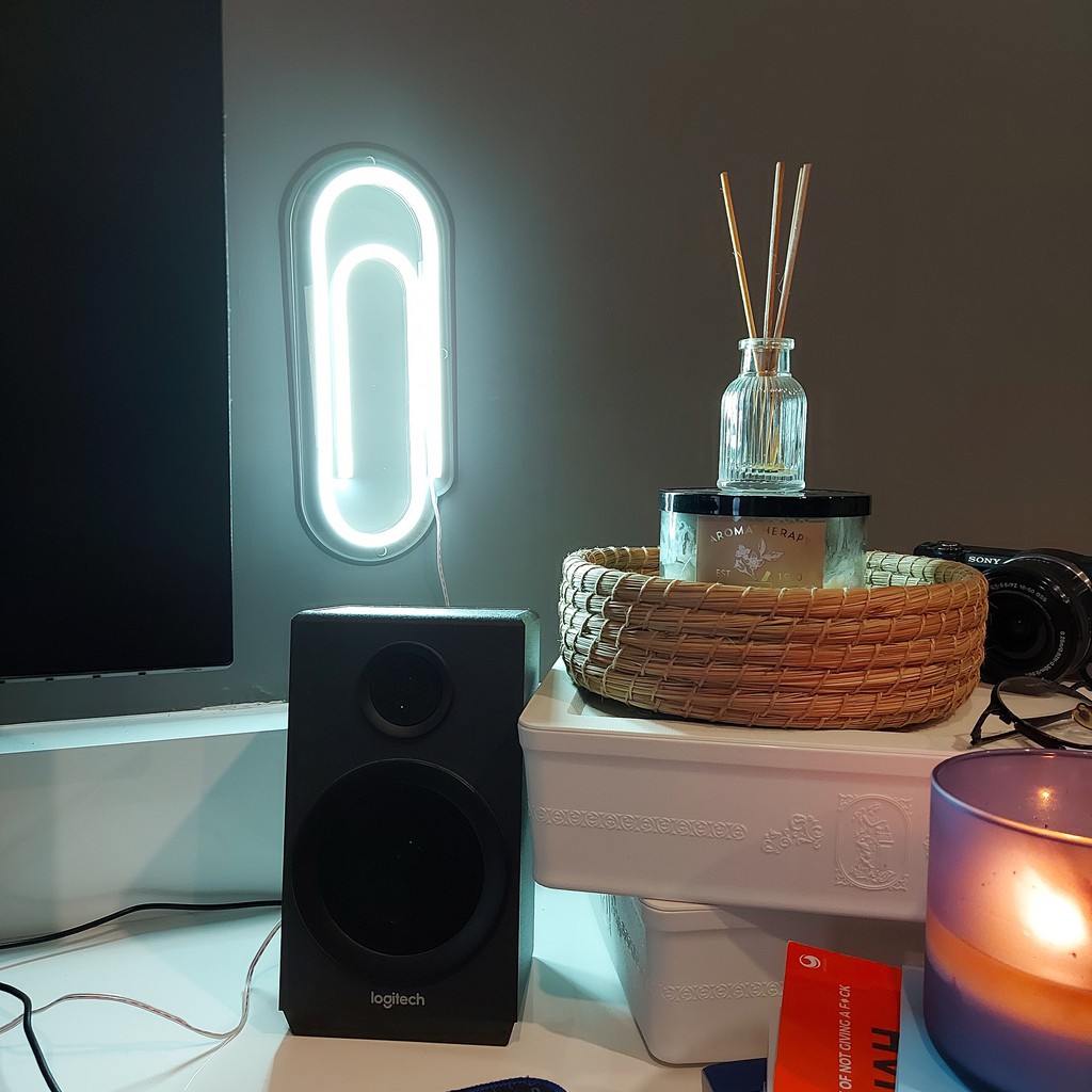 Jual NEON LED BENTUK PAPERCLIP / NEON GAMBAR PAPERCLIP / NEON GAMBAR ...