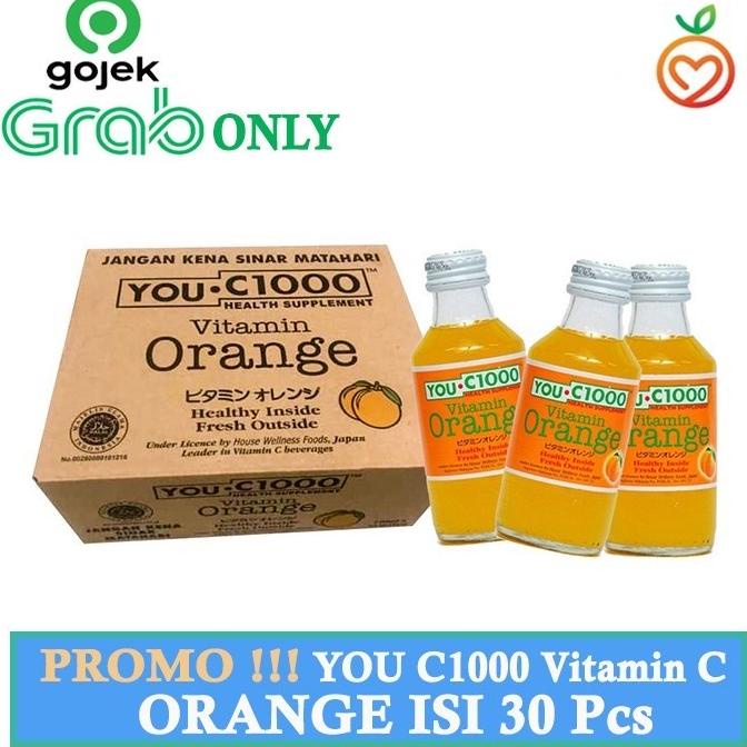Jual You C1000 Vitamin C Orange You C 1000 Lemon 140 Ml isi 30 [Karton] ---Terbaru--- | Shopee ...