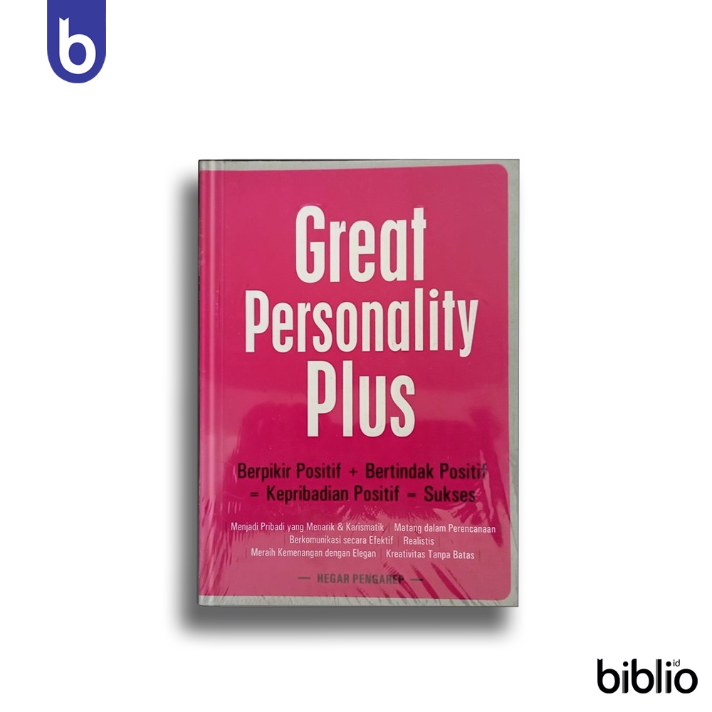 Jual Buku Great Personality Plus (Original/Sc) | Shopee Indonesia