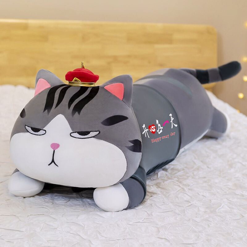 Jual BONEKA BANTAL GULING KUCING FURYU 90CM ORIGINAL IMPORT PLUSH TOY ...