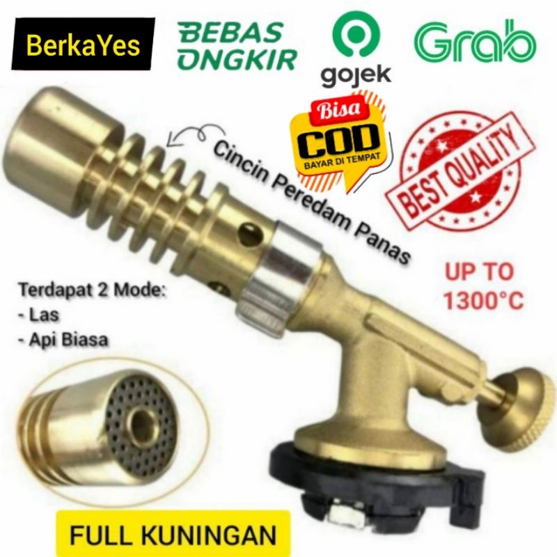 Jual Gas Portable Gas Torch Korek Kepala Gas Kepala Las Flame Gun Alat BBQ Pangganan Pembakar ...