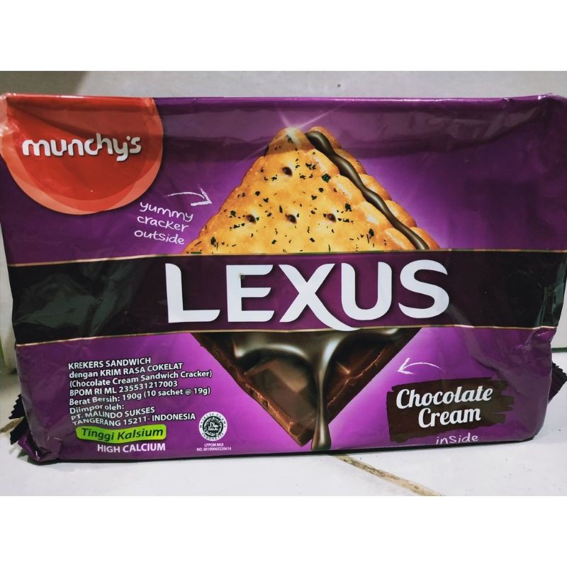 Jual Lexus / Munchys Lexus / Munchy's Lexus Biskuit / Lexus Coklat ...