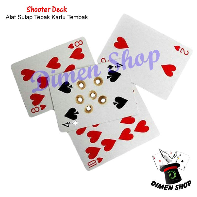 Jual Shooter Deck | Sulap Kartu | Close Up | Kartu Tembak | Dimen Magic ...