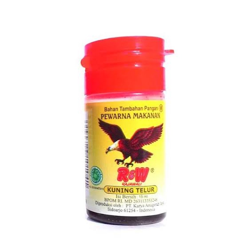 Jual Rajawali Pewarna Makanan Kuning Telur 12,5ml | Shopee Indonesia
