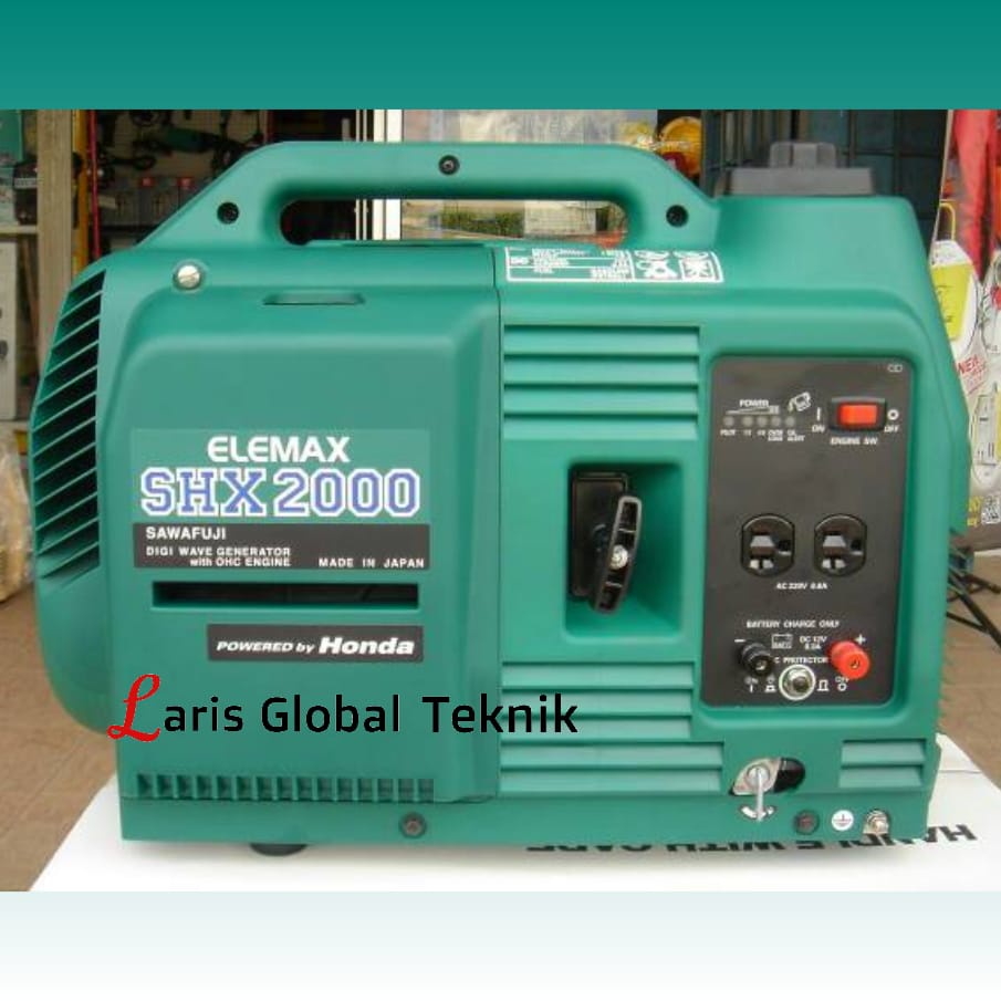 Jual ELEMAX SHX2000 Portable Generator Set DIGI-WAVE Inverter Genset ...