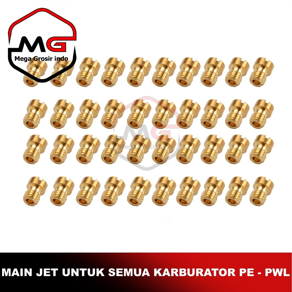 Jual (BISA COD) MAIN JET PJ MJ SPUYER MAINJET KARBURATOR PE KARBU P E PILOT JET EVO AIRSTRIKE ...