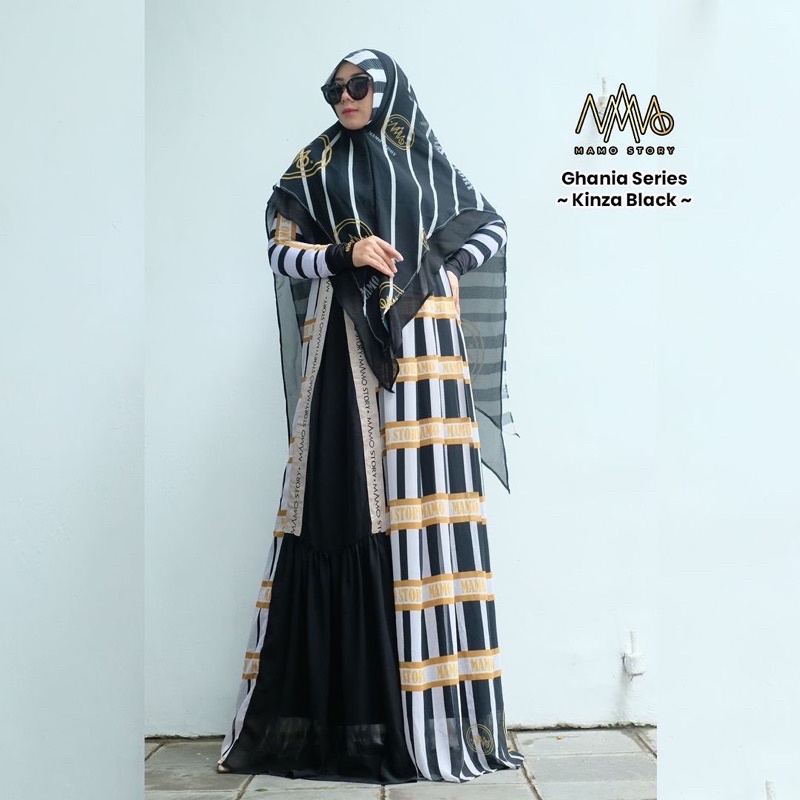 Jual KINZA BLACK GHANIA SERIES By MAMO STORY/ BRIPI BRAND | Shopee ...