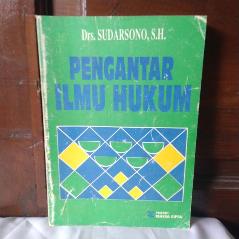 Jual PENGANTAR ILMU HUKUM oleh DRS. SUDARSONO, S.H. | Shopee Indonesia